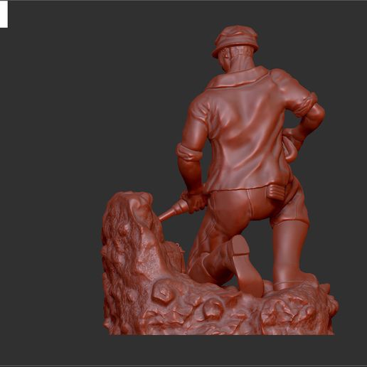 👨 miner sv・ STL File for 3D printing・Cults