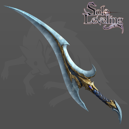OBJ file KNIGHT Killer DAGGER SOLO LEVELING FOR COSPLAY 3D MODEL 🗡️ ・3D ...