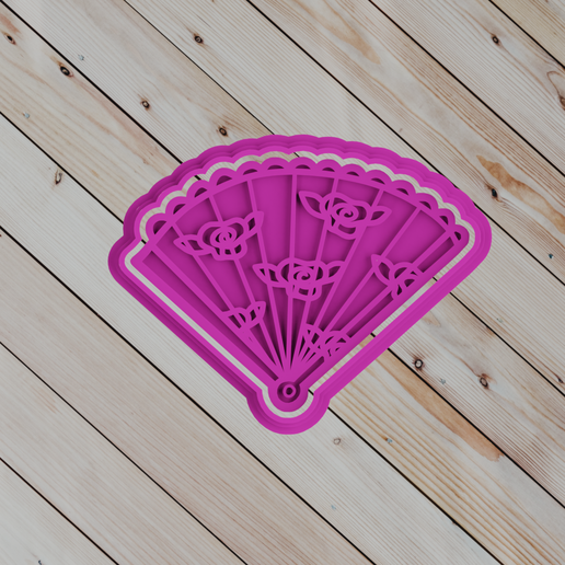 STL file COOKIE CUTTER fan 🍪 ・Template to download and 3D print・Cults