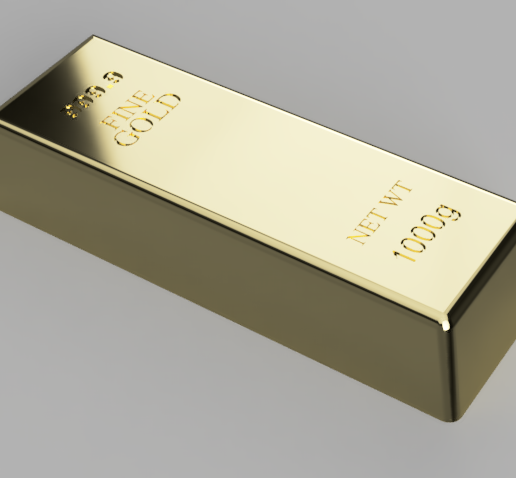 🎨 GOLD BAR / GOLD INGOT / ENDER /PRUSA / PRINT 3D /MODEL・ STL File for ...