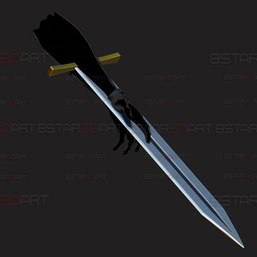 🗡️ Long Sword Devil Blade Arm Weapon - Chainsaw Man Cosplay・ 3D File ...