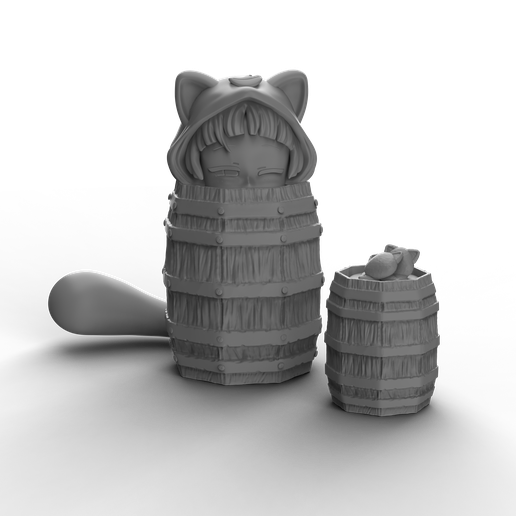 💬 Sayu Genshin Imapct Chibi Model Diorama・ STL File for 3D printing・Cults