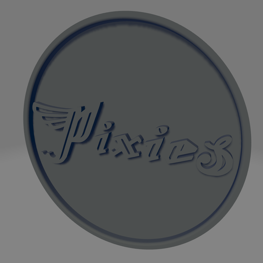 STL file The Pixies coaster 🪨 ・Model to download and 3D print・Cults