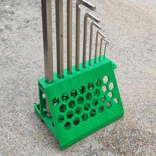 🔑 Allen Key Holder・ STL File for 3D printing・Cults