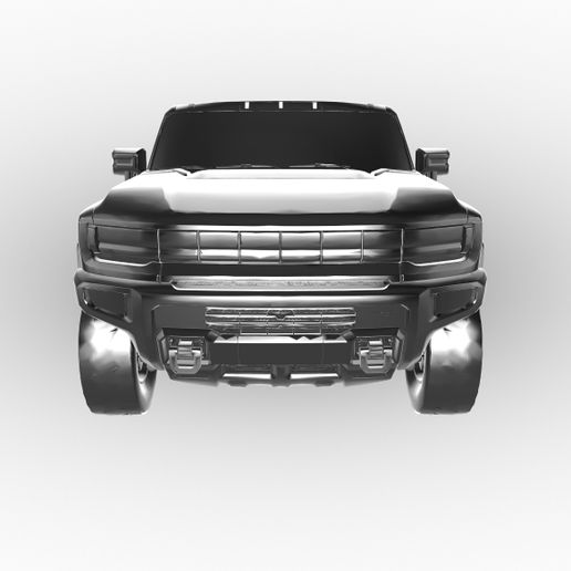🇺🇸 GMC Hummer EV 2022・ STL File for ・Cults