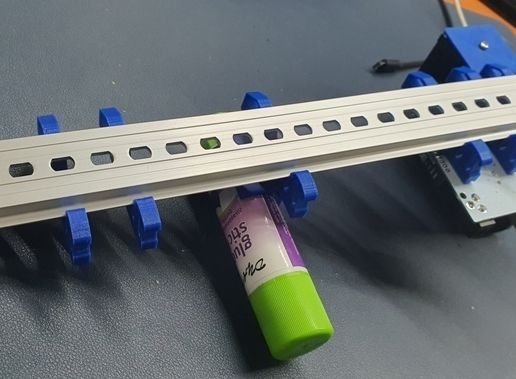 🔚 DIN Rail mount and end cap and so on・Free 3D File for ・Cults