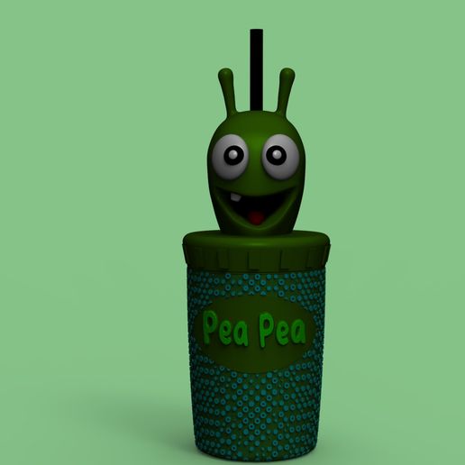 🏠 pea pea cup・ STL File for ・Cults
