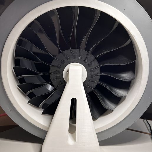 🛩️ GENX Boeing 787 Jet Engine Fan for Desk 747-8・ STL File for 3D ...
