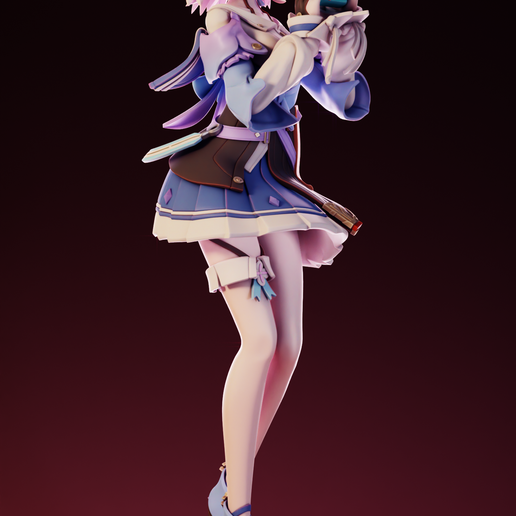 ⭐ March 7th | Honkai: Star Rail・ 3D File for 3D printing・Cults