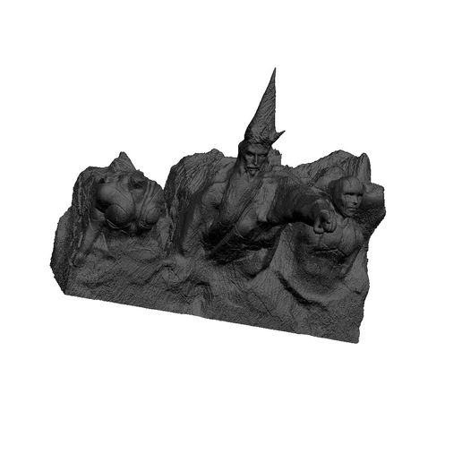 😇 The Mortis Gods Mountain STL File・ STL File for 3D printing・Cults