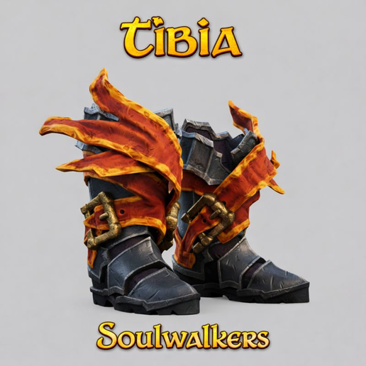 🦸 Tibia - SOULWALKERS・ STL File for 3D printing・Cults