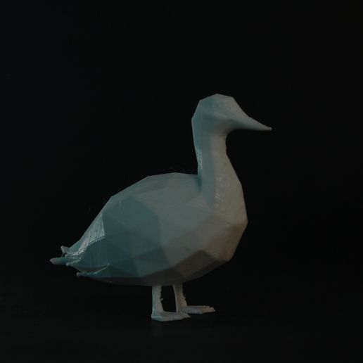 STL file Low Poly Duck 🦆 (OBJ)・Design to download and 3D print・Cults