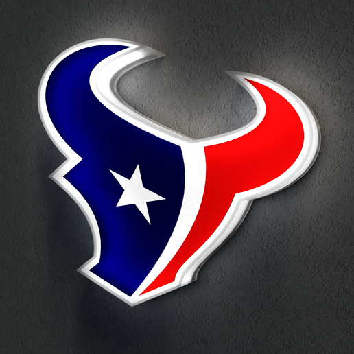 📦 Houston Texans Light Box・ STL File for 3D printing・Cults