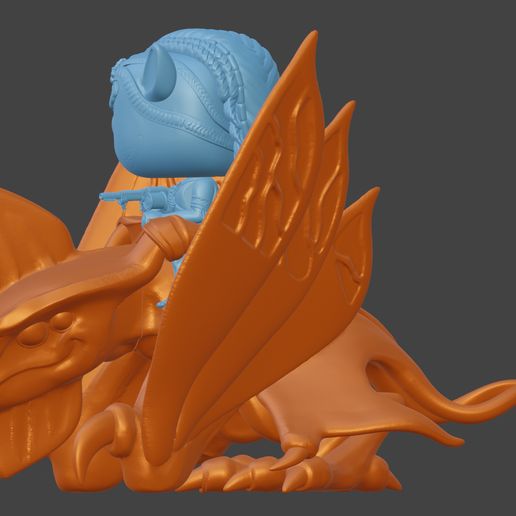 🎨 Rides Super Deluxe: Avatar - Toruk Makto (Jake Sully)・ STL File for ...