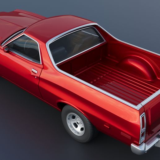 🚗 Ranchero 1974・ 3D File for 3D printing・Cults