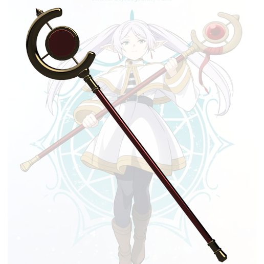 🔚 FRIEREN: BEYOND JOURNEY'S END - FRIEREN STAFF・ STL File for 3D ...