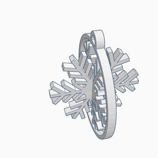 Free STL file Snowflake ️ ・3D printing design to download・Cults