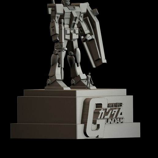 STL file Gundam Mobile Suit Fanart 🤖 ・3D printable model to download・Cults