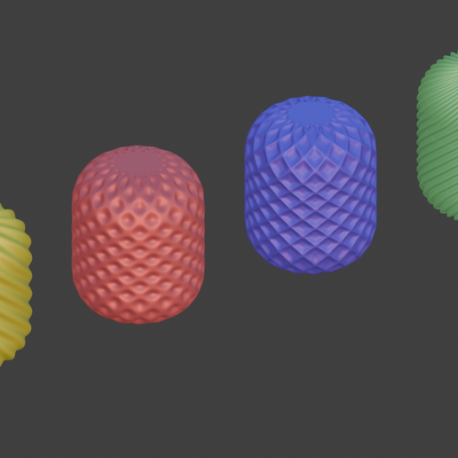👌 Tactile Twist Containers・Free STL File for 3D printing・Cults