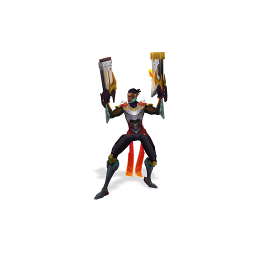 Archivo STL Strike Paladin Lucian League of Legends 3D print model 🎲 ...