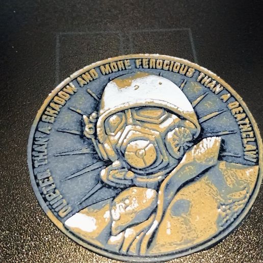 Archivo STL Fallout - NCR Ranger- New Vegas Coaster Coin - NCR Ranger ...