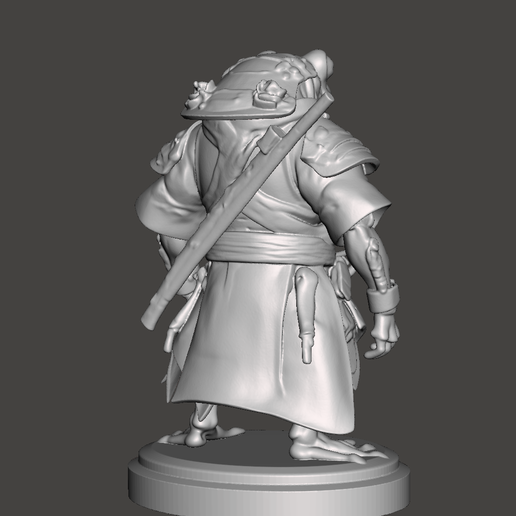 🐸 D33 fighting frog・ STL File for 3D printing・Cults