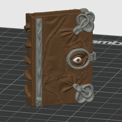 🗝️ Chaveiro Hocus Pocus Cursed Eyeball Spellbook Keychain Print In ...