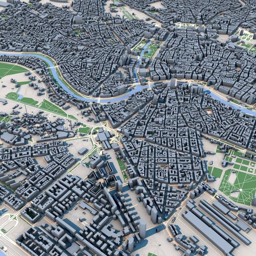 3D file Vienna City Austria 🏙️ ・3D printer model to download・Cults