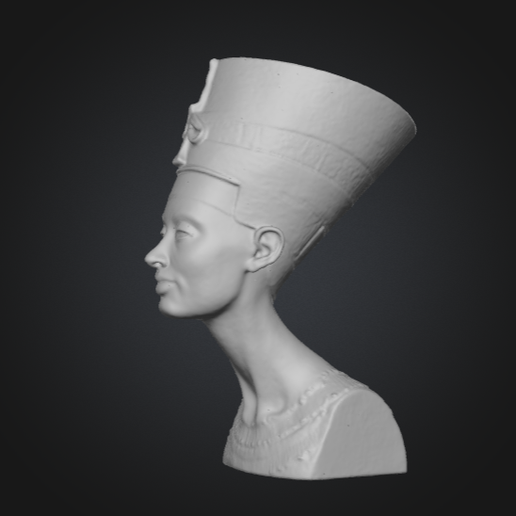 👤 Nefertiti Bust – Ultra Detailed 3D Printable Model | Museum-Grade ...