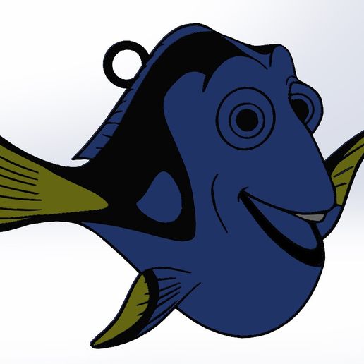 🗝️ Finding to Dory / Buscando a Dory・ STL File for 3D printing・Cults