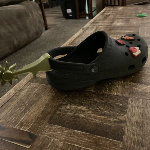 3D printable Croc Spurs • made with Prusa Mk4・Cults