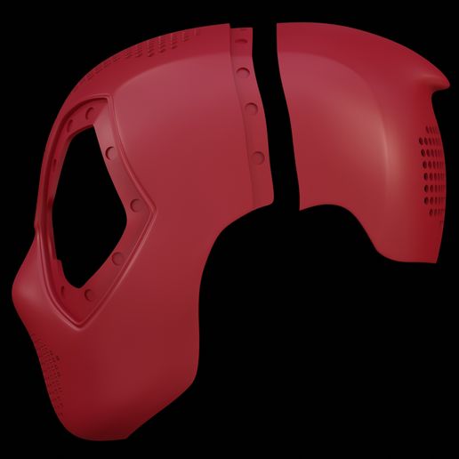 🧞‍♂️ Deadpool 3 Faceshell・ STL File for 3D printing・Cults