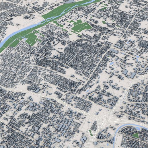 🏙️ Milwaukee City Wisconsin・ STL File for 3D printing・Cults