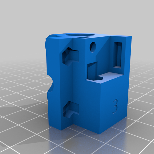Free 3D file Ultimaker block for 8x11x30 and 6mm cross shafts ・3D ...