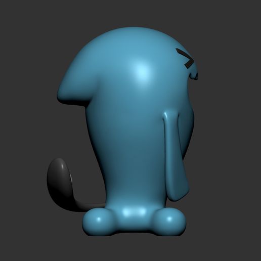 🐉 Pokemon - Wobbuffet with 2 poses・ STL File for 3D printing・Cults