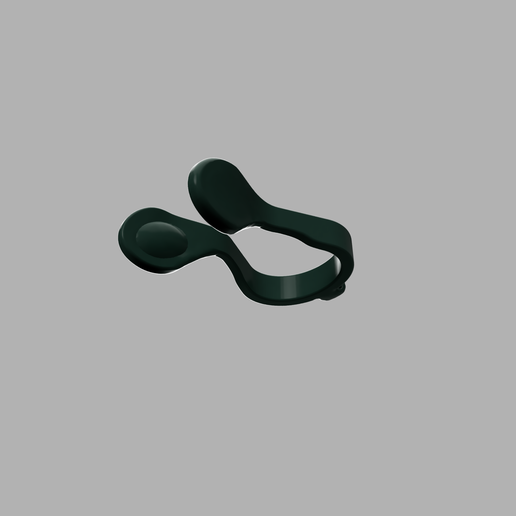 👃 Nose clip・Free STL File for 3D printing・Cults