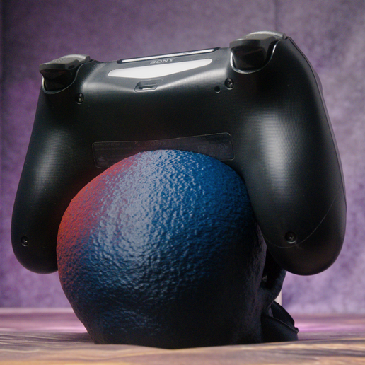 💀 Memento Mori Skull Controller Stand - 4x Bundle・ STL File for 3D ...