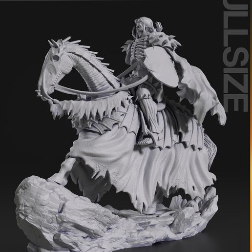 💀 Skull Knight - Berserk・ 3D File for 3D printing・Cults