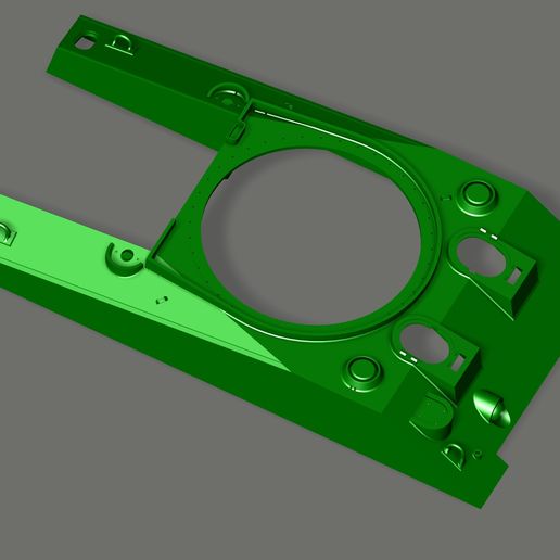 🧸 1/35 Scale Fisher M4A2 Sherman Upper Hull・ STL File for ・Cults