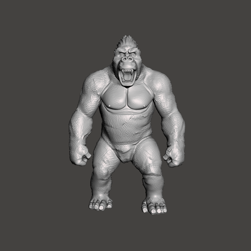 🎨 FAN ART KING KONG 1933・ OBJ File for 3D printing・Cults