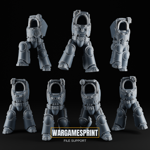 ⚔️ Bodies and legs for heavy guards [SUPPORTED].・ 3D File for 3D ...