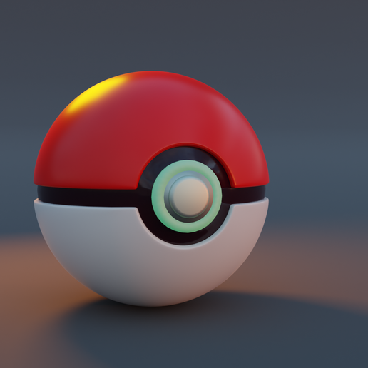 🧸 Pokémon ball・Free STL File for 3D printing・Cults