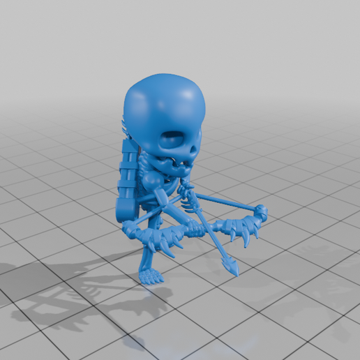 Free 3D file Skeleton Archer 💀 ・Template to download and 3D print・Cults