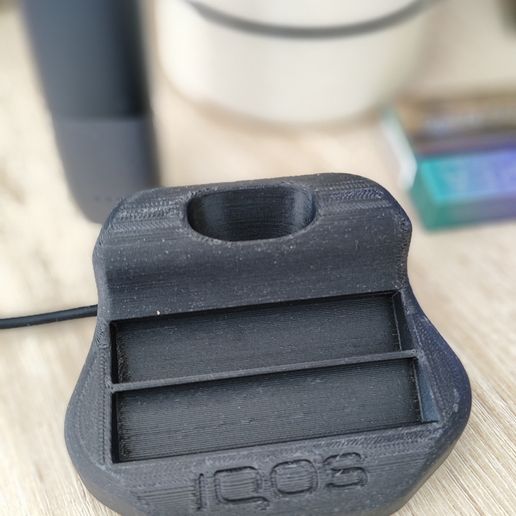 🔌 IQOS ILUMA ONE Charging Stand Dock with Angled Cable Support ...