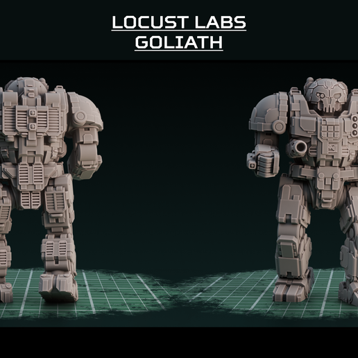 🤖 6mm - Goliath・ 3D File for 3D printing・Cults