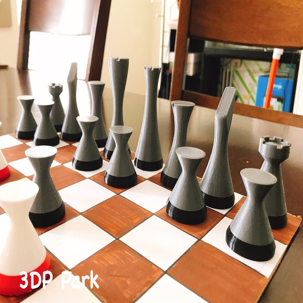 Download free STL file Chess • 3D print template • Cults