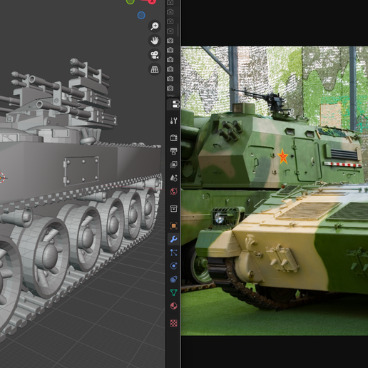 STL file Chinese PLA PGZ95 🪖 ・3D printable design to download・Cults