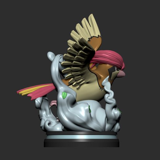 🐉 Pokemon - Pidgeotto Figure・ STL File for ・Cults