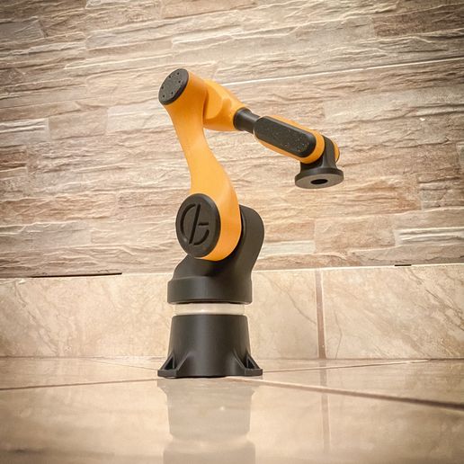 💪 Multi-Purpose 6-Axis Articulating Robotic Arm・ STL File for 3D ...