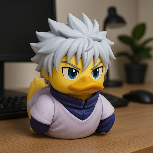 🦆 Rubber Duck - Killua Zoldyck Anime model - 3D print・ 3D File for 3D ...